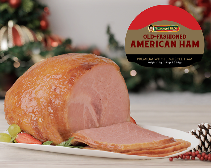 Old Fashioned American Ham (Premium Whole Muscle Ham) – Pampanga's Best ...