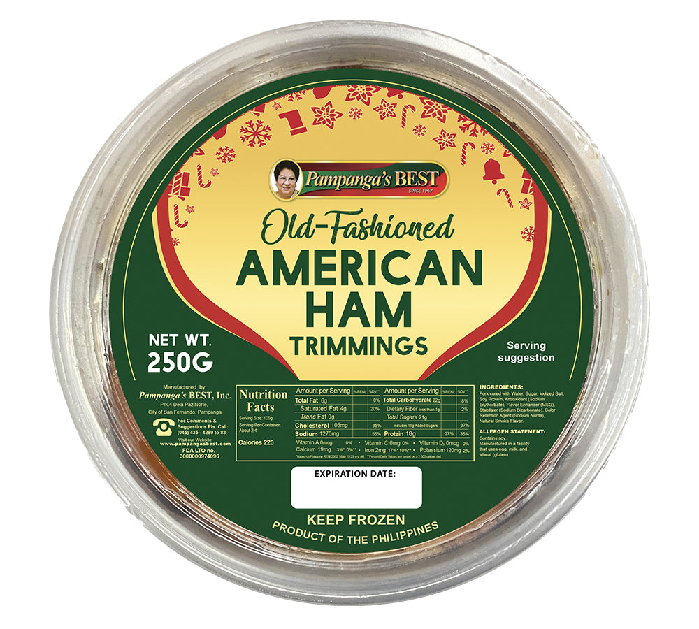 Old Fashioned American Ham Trimmings – Pampanga's Best, Inc.
